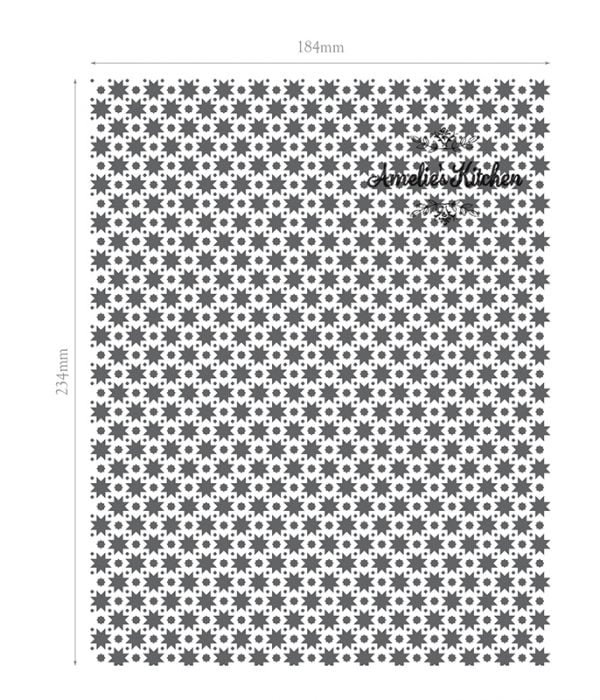 5 point star pattern - Amelies Kitchen